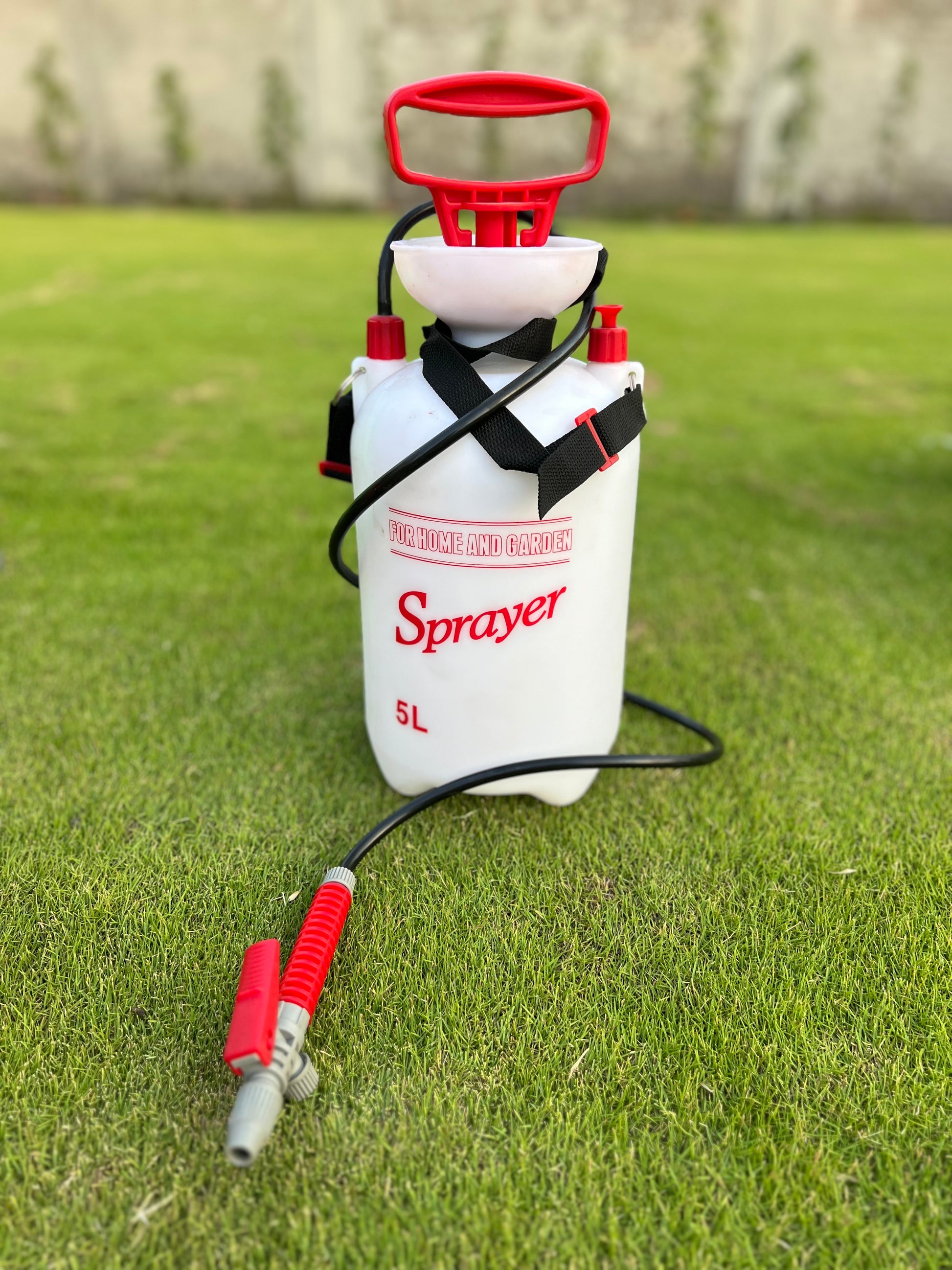 5 liter Gallon Lawn and Garden Pump Pressured Sprayer, for Spraying Pl ...